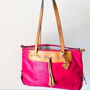 Dooney & Bourke | Bags | Dooney Bourke Fuchsia Tote | Poshmark